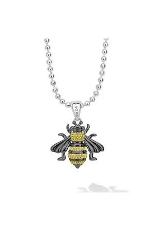 Lagos Rare Wonders Honeybee Pendant Necklace - Gold