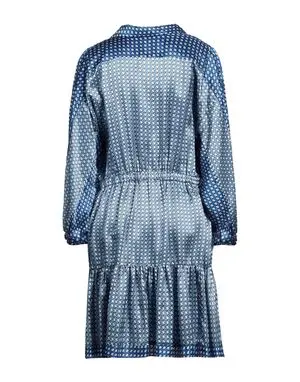 Sandro Mini Shirt Dress - Blue