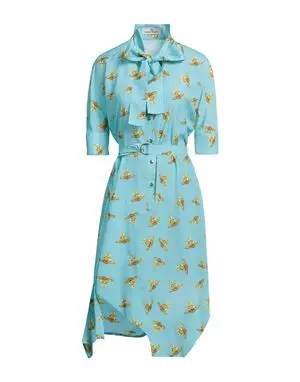 VIVIENNE WESTWOOD Crepe Midi Shirt Dress
