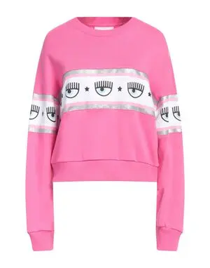 CHIARA FERRAGNI Cotton Sweatshirt With Graphic Print