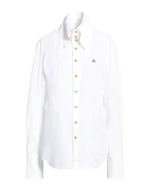 VIVIENNE WESTWOOD Woven Shirt With Embroidered Logo