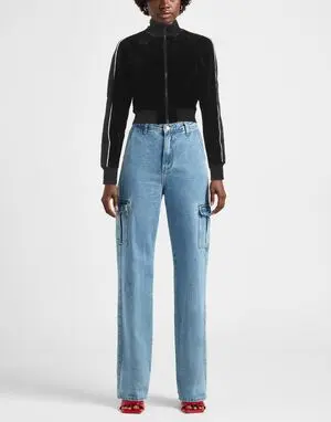 Versace Viscose, Polyamide, Elastane, Cotton Blend Sweatshirt