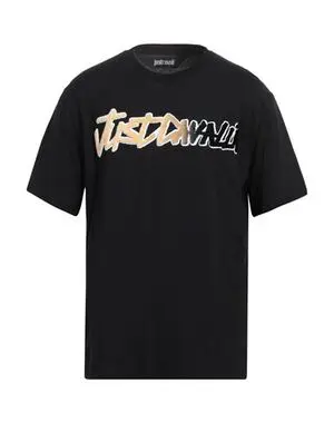 Just Cavalli T-shirt Size Cotton - Black