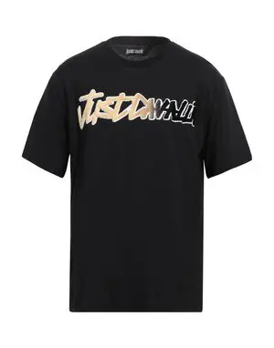 Just Cavalli T-shirt Size Cotton - Black