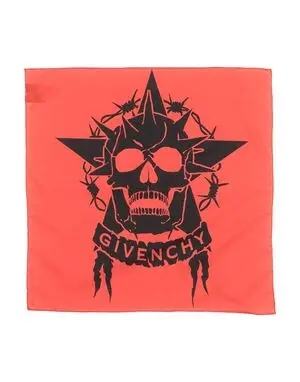 Givenchy Scarf Cotton - Tomato Red