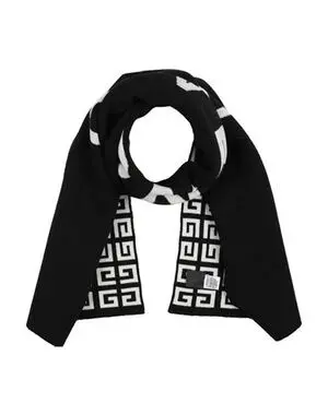 Givenchy Man Scarf Military Green Size - Wool, Cashmere Black