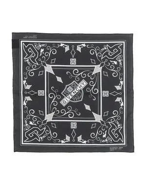 Givenchy Scarf Light Brown Cotton - Black