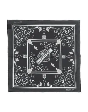 Givenchy Scarf Light Brown Cotton - Black