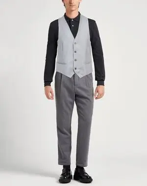 Emporio Armani Tailored Vest In Virgin Wool
