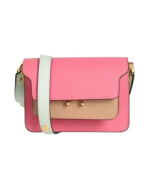 Marni Cross-body Flap Bag - Pink