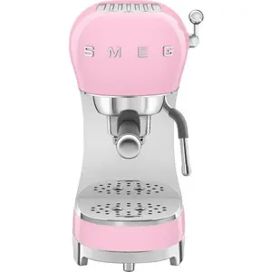 SMEG Manual Espresso Machine - Pink