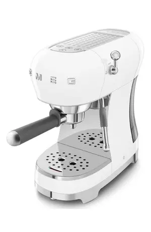 SMEG Manual Espresso Machine - White