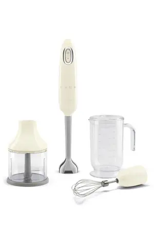 SMEG Retro Style Hand Blender Set - Cream