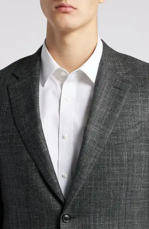 Canali Venezia 90th Anniversary Slub Wool Blend Sport Coat
