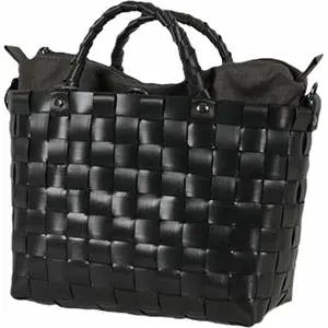 HANDED BY Dash Recycled Plastic Crossbody Bag - Black