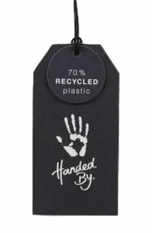 HANDED BY Dash Recycled Plastic Crossbody Bag - Pale Grey