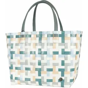 HANDED BY Fifty-fifty Recycled Plastic Weekender Bag - Teal Blue Mix