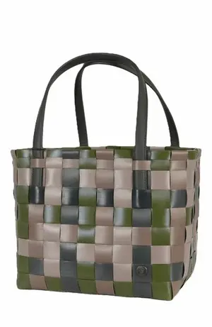 HANDED BY Color Block Shopper Tote Bag - Camo Mix