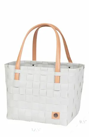 HANDED BY Color Block Shopper Tote Bag - Khaki Mix