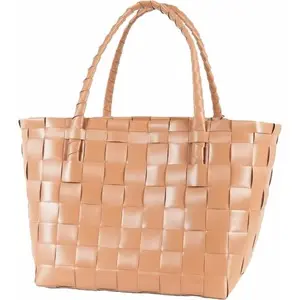 HANDED BY Paris Recycled Plastic Tote - Cinnamon
