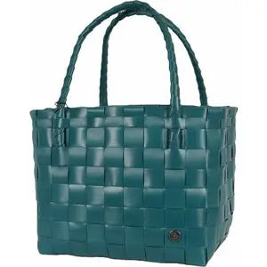 HANDED BY Paris Recycled Plastic Tote - Peacock Green