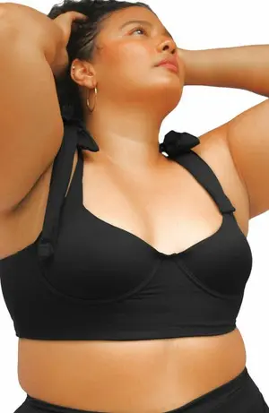MARY MERCEDES Emma Underwire Bikini Top - Black