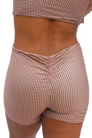 MARY MERCEDES Emma 3" Swim Shorts - Gingham