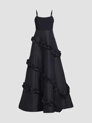 Likely Arissa Ruffle-trim Ballgown