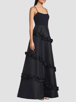 Likely Arissa Ruffle-trim Ballgown