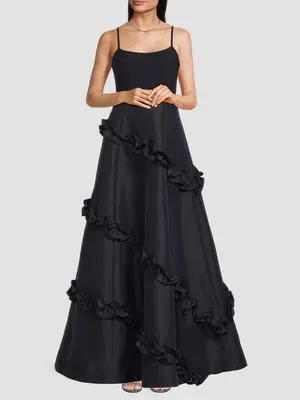 Likely Arissa Ruffle-trim Ballgown