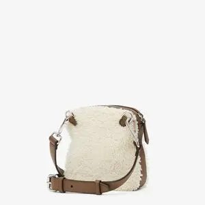Fendi Mini Shearling Baguette