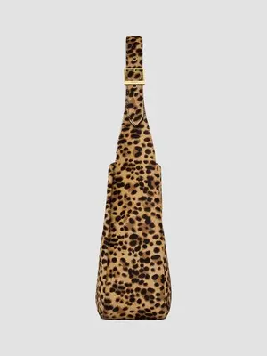 Saint Laurent Le 5 À 7 Supple Bag - Beige Black