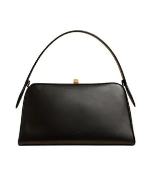 Khaite Cate Calfskin Leather Top Handle Bag