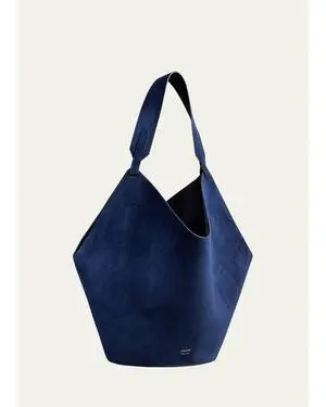 Khaite Khaite Lotus Medium Tote Bag Blue