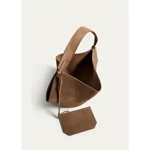 Khaite Lotus Medium Tote Bag - Blue