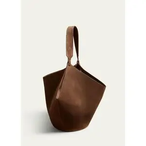 Khaite Lotus Medium Tote Bag - Blue