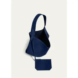 Khaite Lotus Medium Tote Bag - Blue