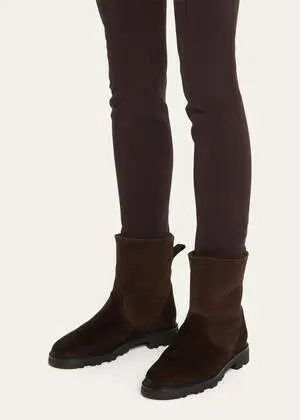 Manolo Blahnik Tomosa Ankle Boots - Dark Brown