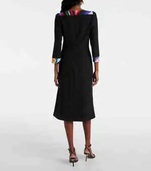 Emilio Pucci Cady Midi Dress