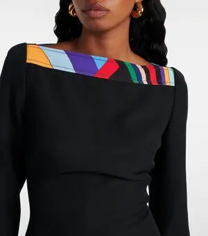 Emilio Pucci Cady Midi Dress