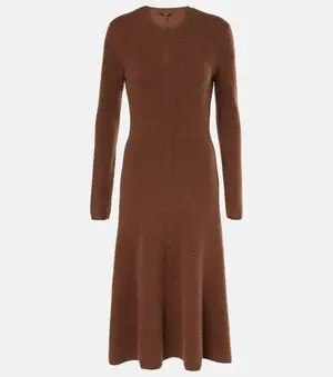 JOSEPH Cashmere-blend Midi Dress