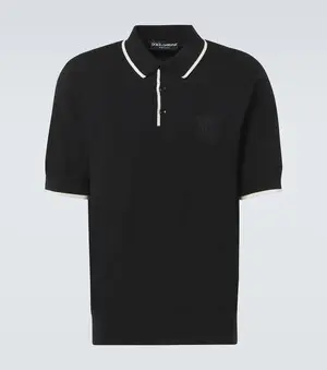 Dolce & Gabbana Logo Cotton Polo Shirt