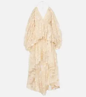 Zimmermann Illustration Asymmetric Minidress
