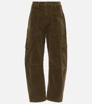 Citizens Of Humanity Marcelle Low-rise Barrel-leg Cargo Jeans - Brown