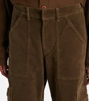 Citizens Of Humanity Marcelle Low-rise Barrel-leg Cargo Jeans - Brown