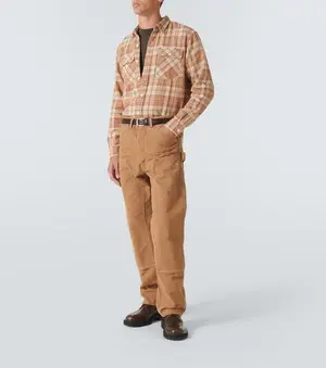 Ralph Lauren Hamilton Cotton Canvas Straight Pants