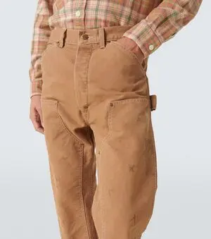 Ralph Lauren Hamilton Cotton Canvas Straight Pants
