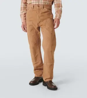 Ralph Lauren Hamilton Cotton Canvas Straight Pants
