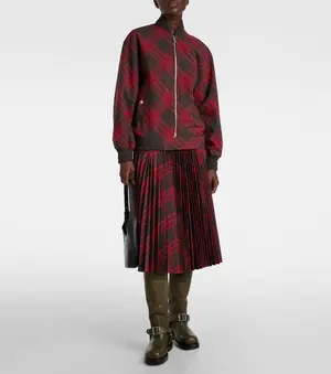 Burberry Leather Knee-high Boots - Green