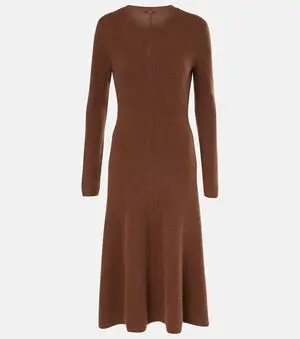 SIR. Glow Twist Cotton-blend Midi Dress